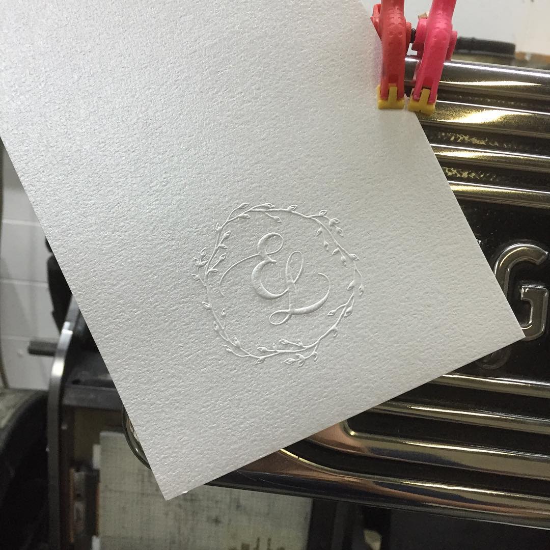 Emboss vs Deboss - Dolce Press - design + print